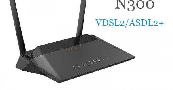 Routeur sans fil N300 VDSL2 avec prise en charge ASDL2+/Ethernet WAN DLINK DSL-224