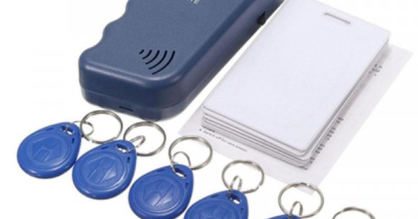 Duplicateur de contrôle d'accès Rfid portatif 125khz, lecteur de clé ...