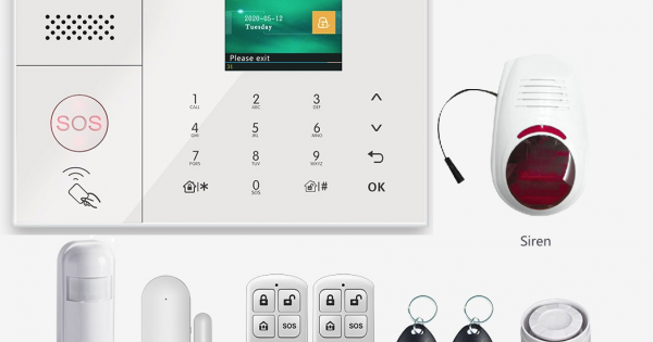 Système d'alarme de sécurité domestique wifi GSM 4G EURONET ( certifié ...