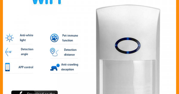 détecteur de mouvement wifi compatible tuya