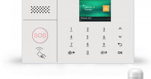 Système d'alarme de sécurité domestique wifi GSM 4G EURONET ( certifié ...
