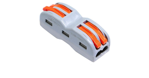 Connecteurs de fils Electriques Rapide WAGO 2 Broches